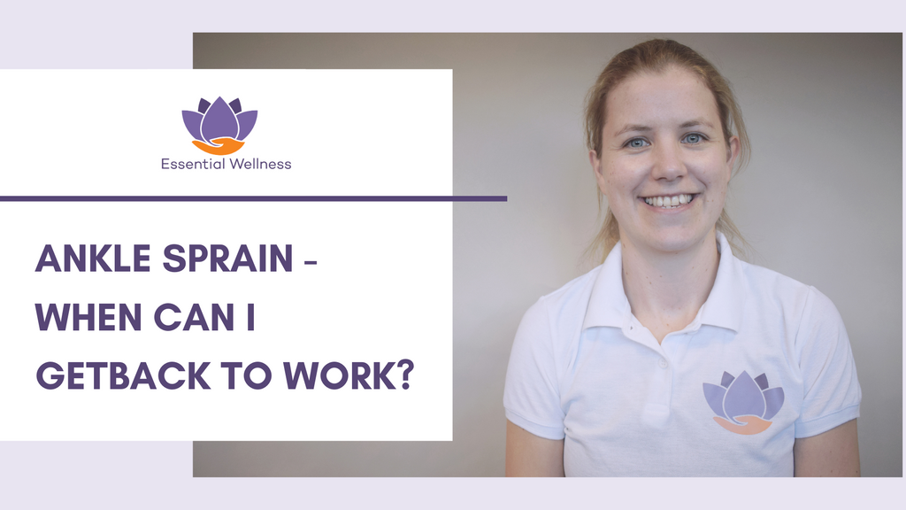 Getting Back to Work After Ankle Injury [Video] │ Essential Wellness