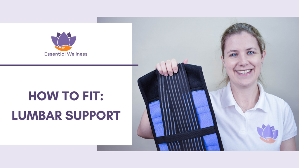 How to Fit an Essential Wellness Lower Lumbar Support [Video Guide]